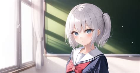 女の子 迫り来る平日 弓戸 梨愛／テトリア姫のイラスト Pixiv