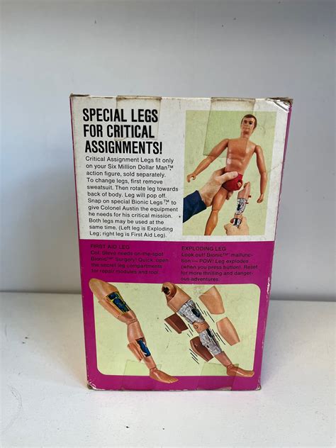Six Million Dollar Man Critical Assignment Legs Mikes Vintage Toys