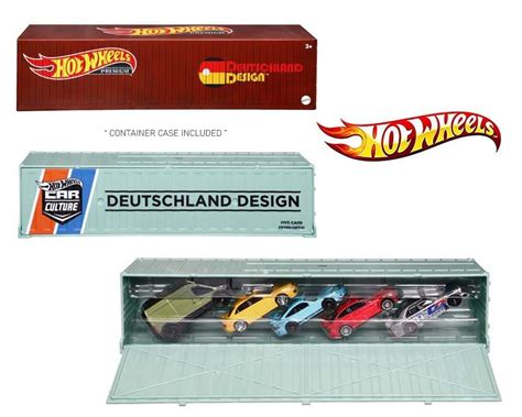 Hot Wheels 1 64 Car Culture Container Bundle 5 Cars Set 2 DEUTSCHLAND