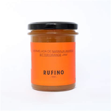 Mermelada De Naranja Amarga 212gr Conservas Rufino