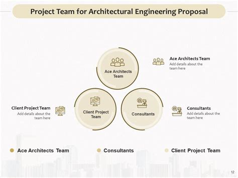 Architectural Engineering Proposal Powerpoint Presentation Slides Presentation Graphics