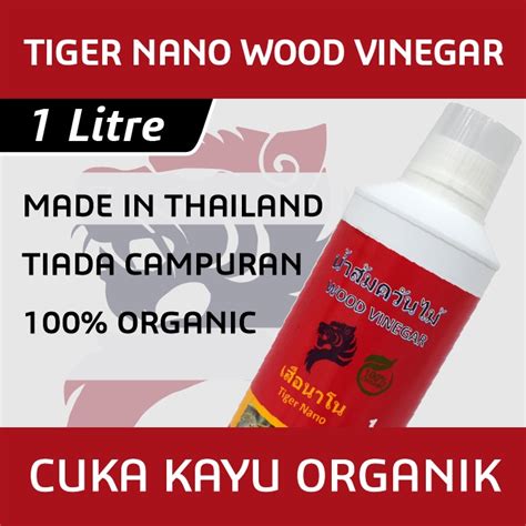 1L CUKA KAYU THAILAND ORGANIK Tiger Nano Import From Thailand