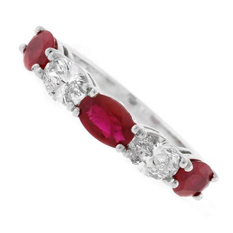 Ruby Band Rings Hot Sale