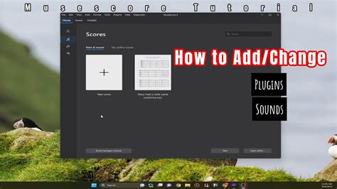 How To Add Or Change Plugins Sounds In Musescore YouTube