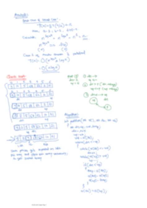 Solution Chapter 2 Divide And Conquer Analysis Of Algorithm Aoa For