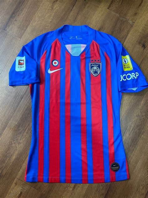 Jdt Home 2020 Player Issue Mens Fashion Activewear On Carousell