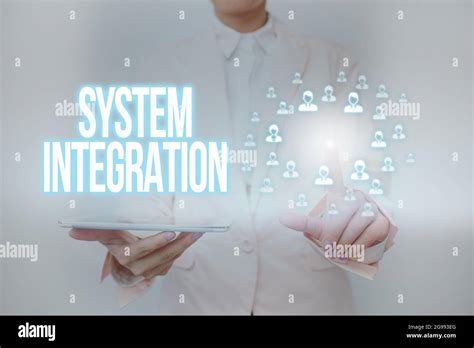 Text Showing Inspiration System Integration Concept Meaning Process Of Bringing Together The