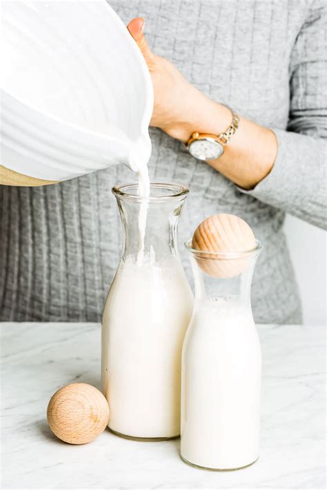 Almond Milk From Almond Butter No Straining Needed Foolproof Living