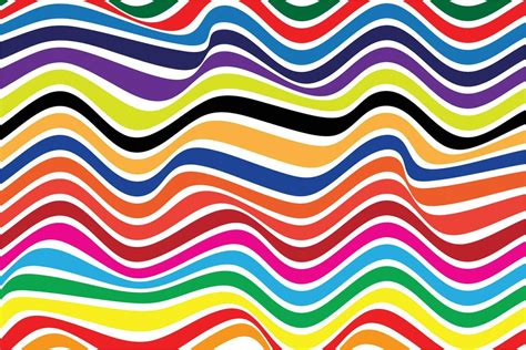 Abstract Curved Wavy Lines Pattern Vector Illustration 36710572 Vector