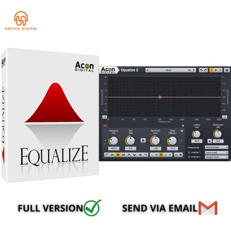 jual acon digital equalize 2 vst plugin parametric equalizer plug in