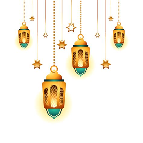 Best 10 Ramadan Golden Lantern Vector Ramadan Ramadan Lantern