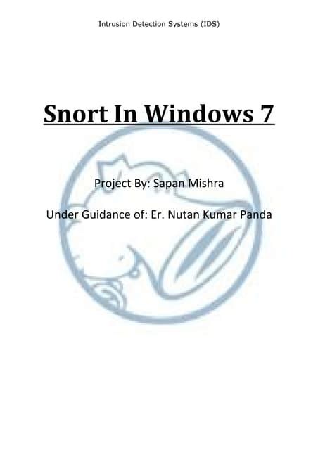 snort in windows 7 doc