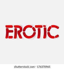 Realistic Design Element Erotic Modern Graphic Stock Vector Royalty Free 176370965 Shutterstock