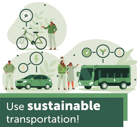Use Sustainable Transportation Go Green 2023