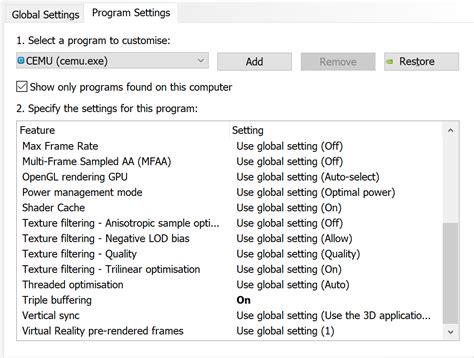 Optimizing Cemu Opengl Cemu Guide