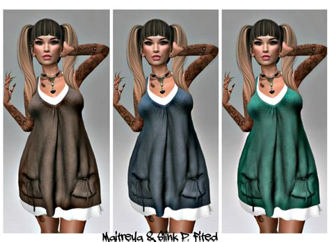 Second Life Marketplace Lola Dress Fat Pack Fit Mesh Tm Freeky