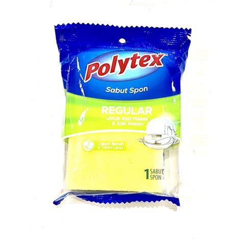 Polytex Foam Dishwashing Sponge Fiber Random Color Shopee Malaysia