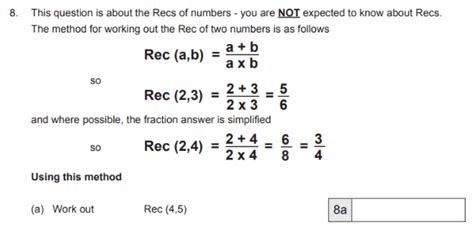 11 Plus 11 Maths Substitution Past Paper Questions Page 5 Of 5