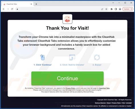 Cleanhub Tabs Browser Hijacker Simple Removal Instructions Search Engine Fix Updated