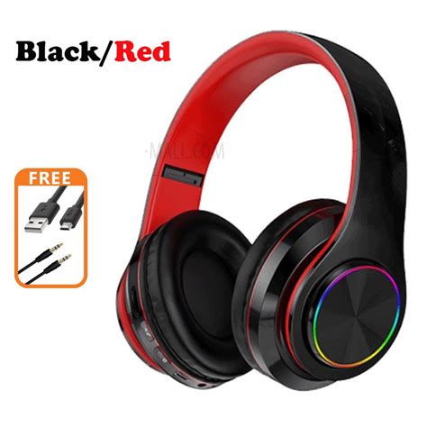 B39 Headphones Bluetooth 5 0 Version Various Led Light Wireless