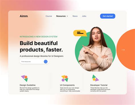 Website Hero Header Builder On Behance