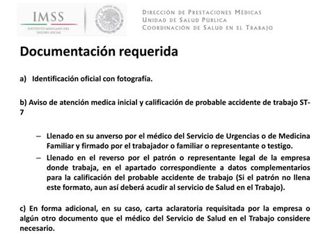 Riesgo De Trabajo Imss Ejemplo Image To U