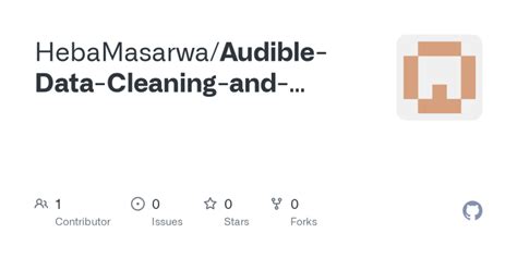 Github Hebamasarwaaudible Data Cleaning And Dashboard Heba Masarwa