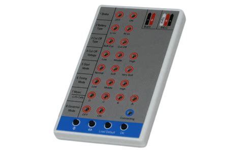 Hobbywing Esc Programming Card Flex Innovations