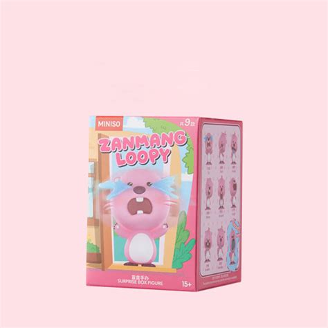 Miniso Zanmang Loopy 趣味盲盒 Lamour Beauty And Life