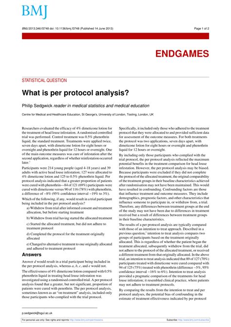 Pdf What Is Per Protocol Analysis Pdf What Is Per Protocol Analysis