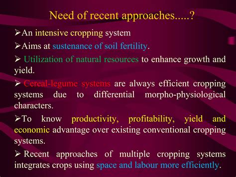 Tools For Evaluation Of Cropping Systems Pptx