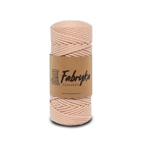 Sznurek Pleciony Do Makramy Naturalny 3mm Fabryka Sznurka