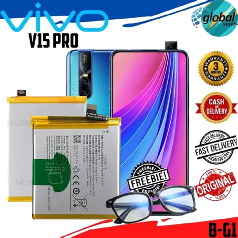 Vivo V Pro Battery Original Fit For Model B G MAh With Free Anti Radiation