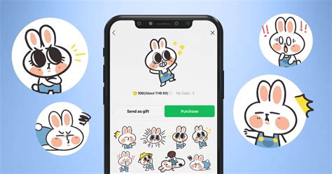 รับออกแบบสติ๊กเกอร์ไลน์ Line Sticker เริ่มต้น ฿1 000