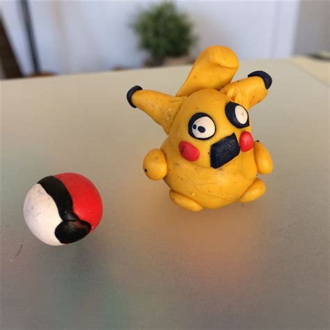 Pikachu fimo Pokémon en 2024 | Pokémon, Fimo, Elfe