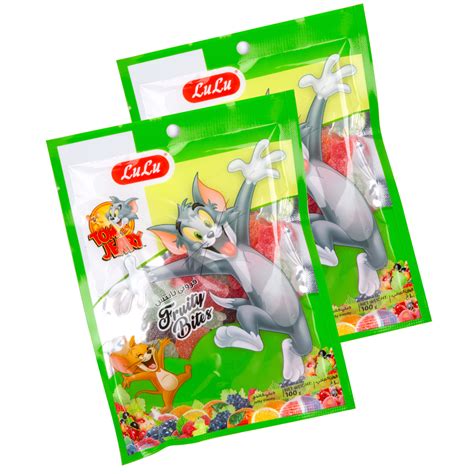 Lulu Fruity Bites Jelly Candy Value Pack 2 X 100 G Online At Best Price