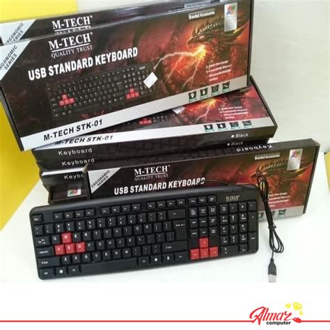 Jual Keyboard Usb Mtech Stk 01 Keyboard Standard For Pc Kab Sleman