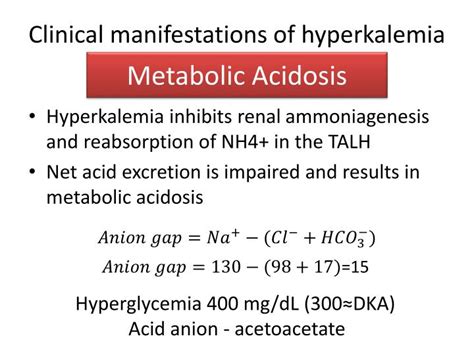 Ppt Clinical Manifestations Of Hyperkalemia Powerpoint Presentation Id 2214815