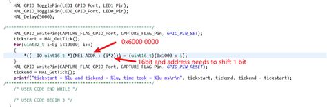 Solved Stm32h743 Fmc Send Only Part Of The Data Stmicroelectronics