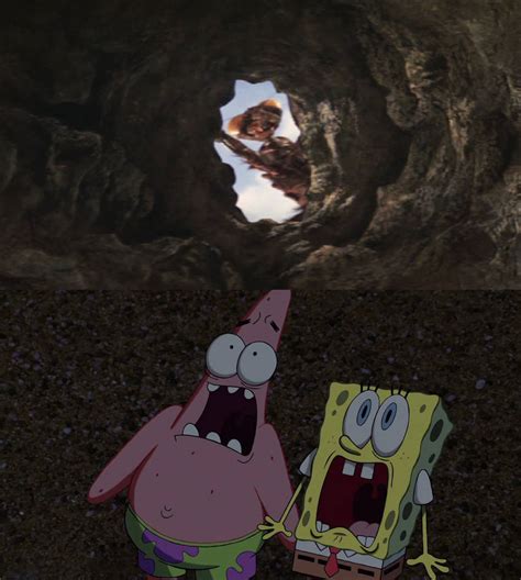 Spongebob And Patrick React Kamacuras By Mnstrfrc On Deviantart