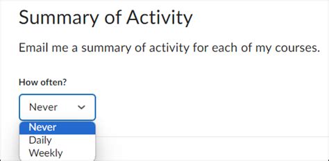 Updating Your Notifications Settings In Brightspace Division Of