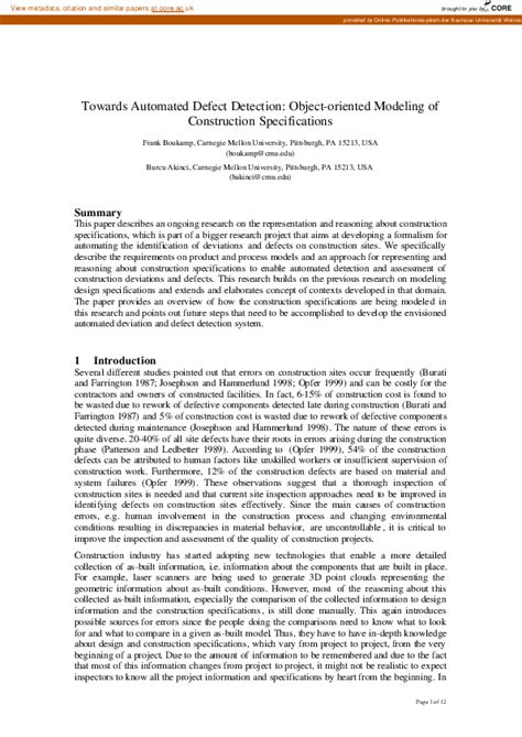 pdf 3 overview of construction specifications and requirements for