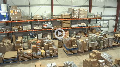 Inside Look At The Tillamook Warehouse For The Oregon Food Bank Food