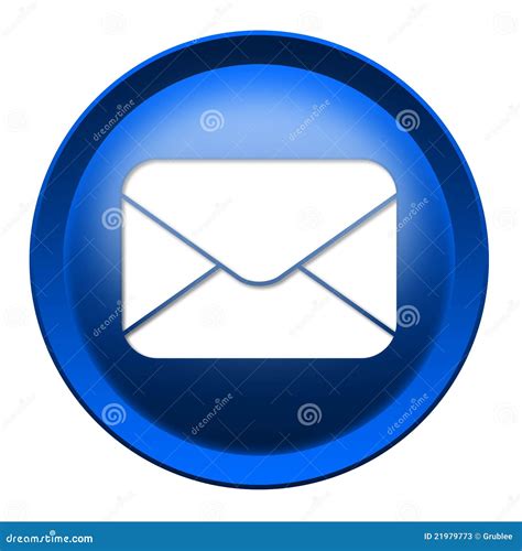 Mail Envelope Icon Button Stock Image Image Of Sent 21979773