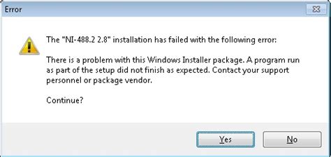 Installation Failed When Installing National Instruments Driver Techyv