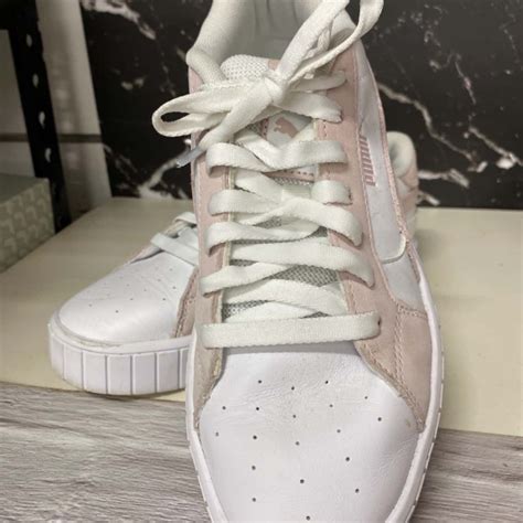 Puma Womens Size 38 5 Pink White S