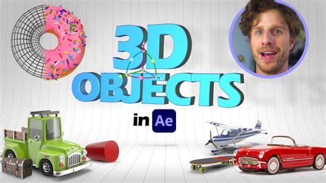 3d Model Import In After Effects New Feature 2023 Youtube