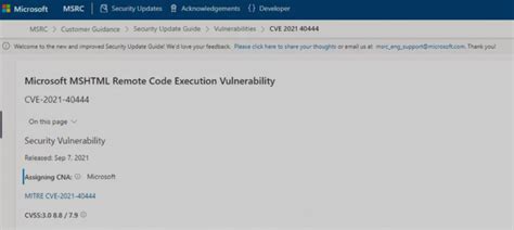No Patch Available For The Microsoft Windows Mshtml Remote Code