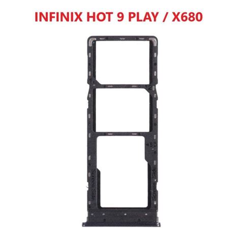 Sim Tray Infinix Hot Play X Sim Slot Card Simcard Tray Itc Sparepart Lazada Indonesia