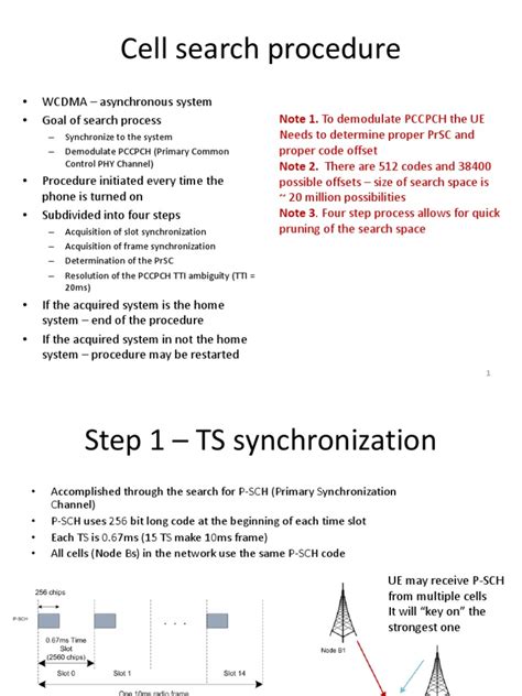 Umts Cell Search Procedure Pdf